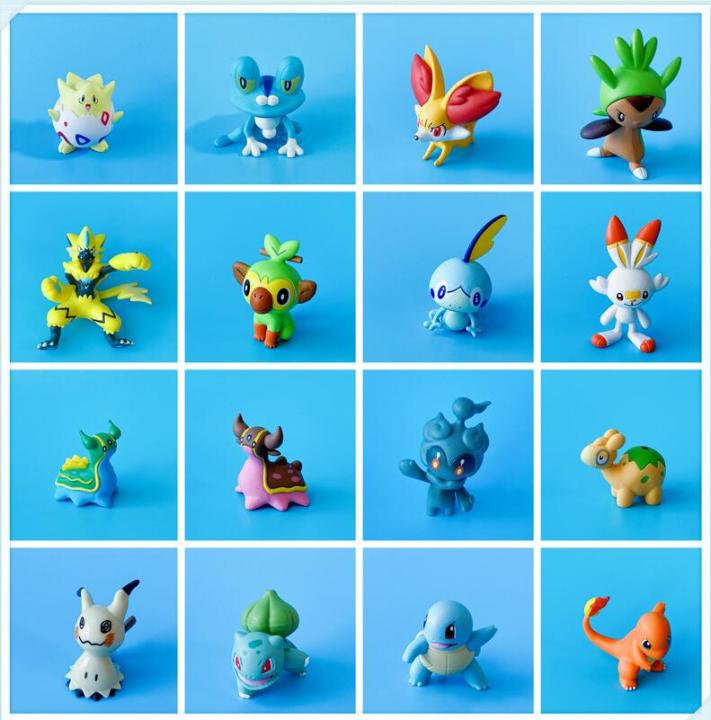 80kinds Genuine tomy bulk Pokemon action figure,Pikachu action figure ...