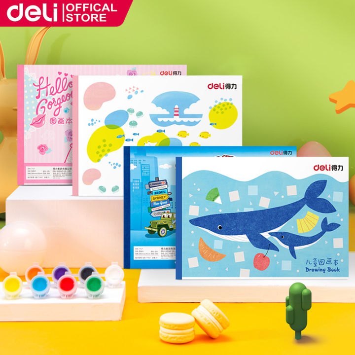 Deli 7717 picture Drawing book | Lazada PH