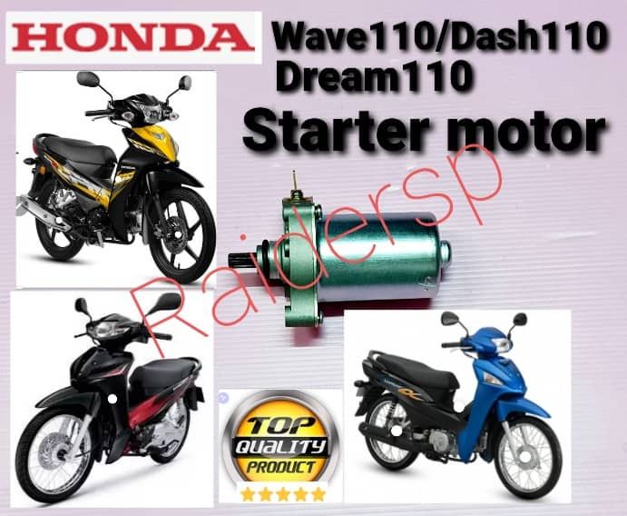 Honda Wave110 Dash110 Dream110 Starter Motor Assy | Lazada