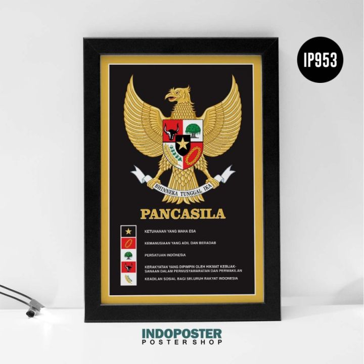 Poster Garuda Pancasila A2 60X40cm | Lazada Indonesia