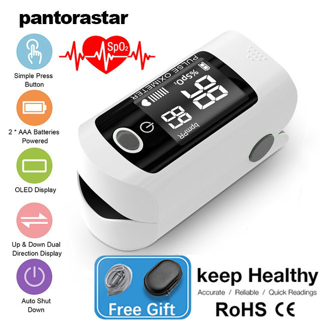 [Ready Stock] Digital Finger Pressure Pulse Oximeter With Pulse And ...