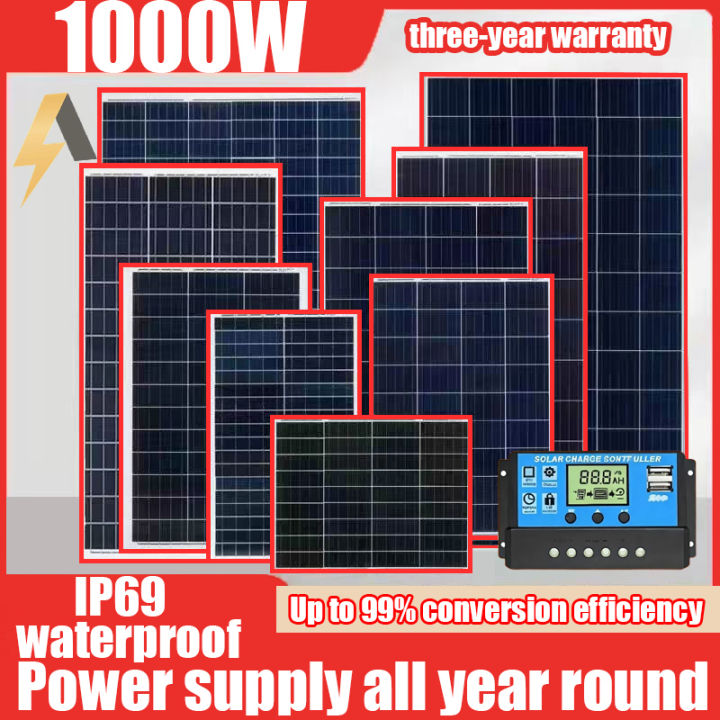 Solar panel 390W 2000W solar panel board monocrystalline silicon power ...