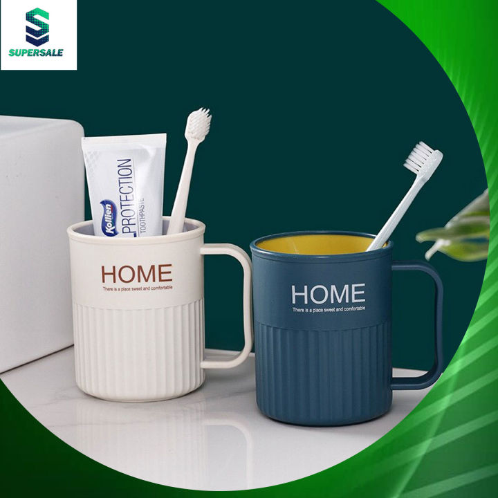 SuperSale - Thick Circular Water Home Cup Toothbrush Cup | Lazada PH