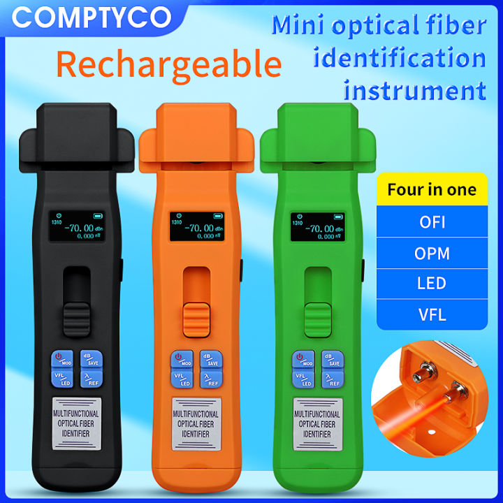 COMPTYCO AUA-C607/C605 Rechargeable Fiber Optic Identifier Live with ...