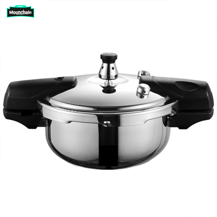 Pressure Cooker, 1.8 Liter 304 Stainless Steel Pressure Canner With ...