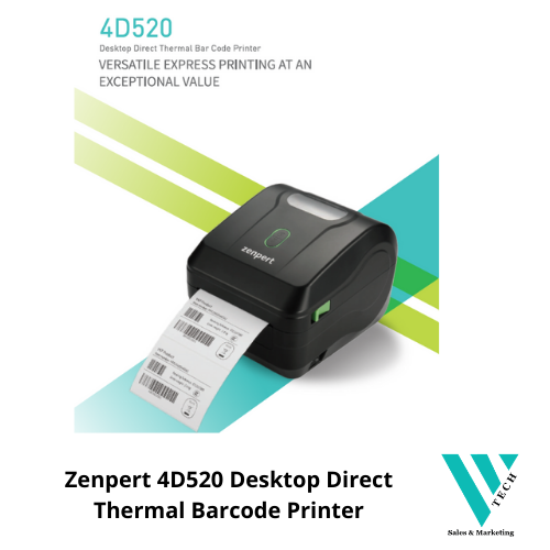 Zenpert 4D520 Desktop Direct Thermal Barcode Printer | Lazada