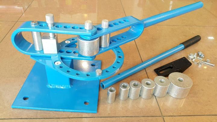 Compact Bender Metal Bench Mounting Flat Bar Rod Bending Brake Bender 7 ...
