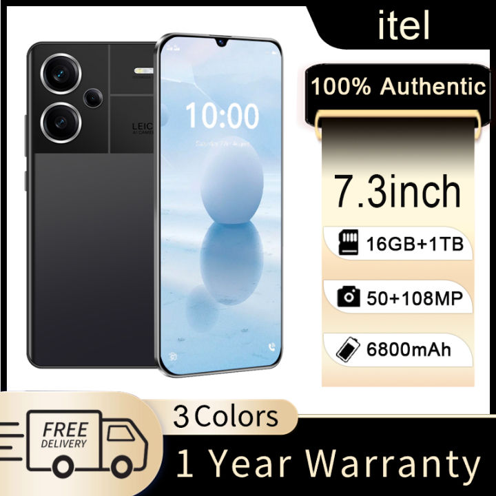 Itel S23+RAM 16GB (8GB+8GB)+ROM 1GB | Android 12 | On screen ...
