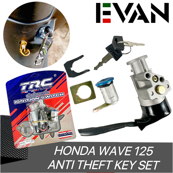 EVAN.SHOP Honda Wave 125 Anti Theft Key Set For Motorcycle | Lazada PH