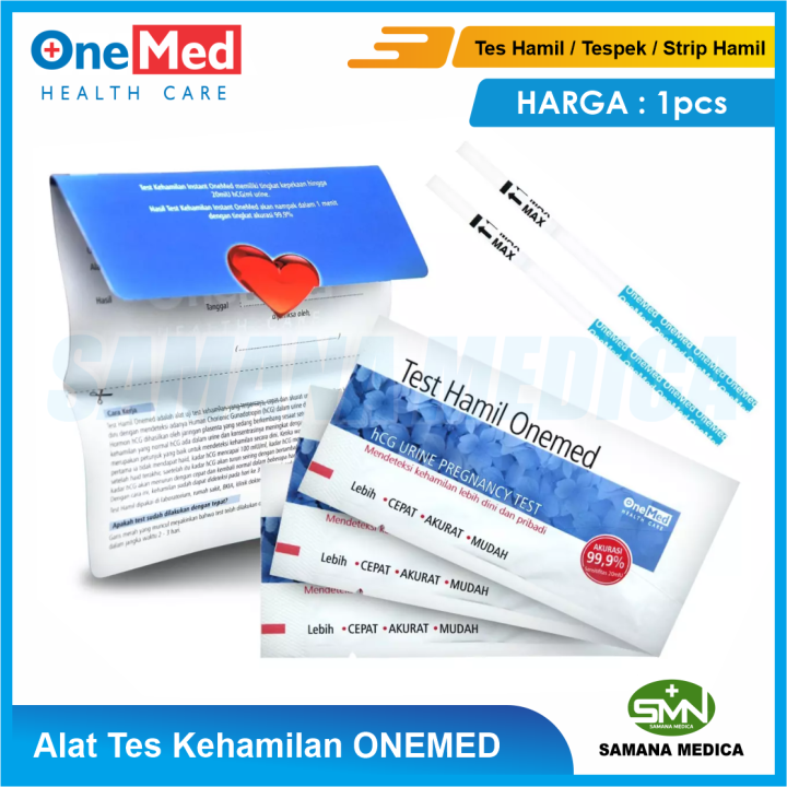 Alat Tes Kehamilan ONEMED 1pcs - Tes Hamil / Tespek | Lazada Indonesia