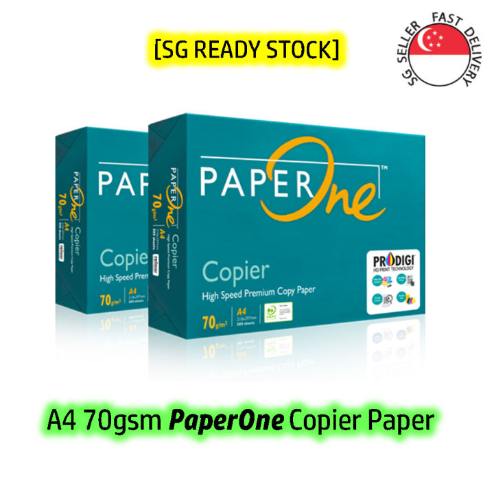 [SG Ready Stock] A4 70gsm Copier Paper (Paper One) - [500 sheets per ...