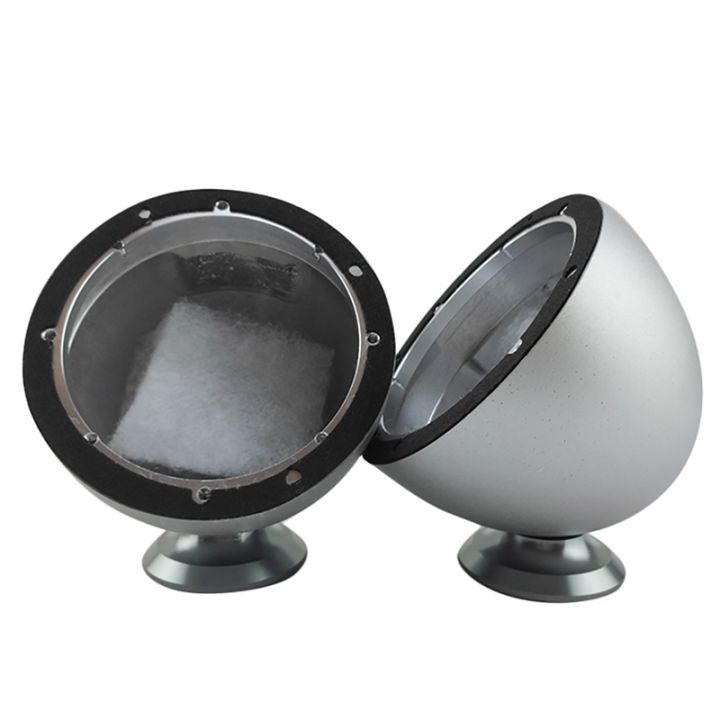 2Pcs 3.5 Inch Audio Car Tweeter Base Aluminium Metal Midrange Speaker ...