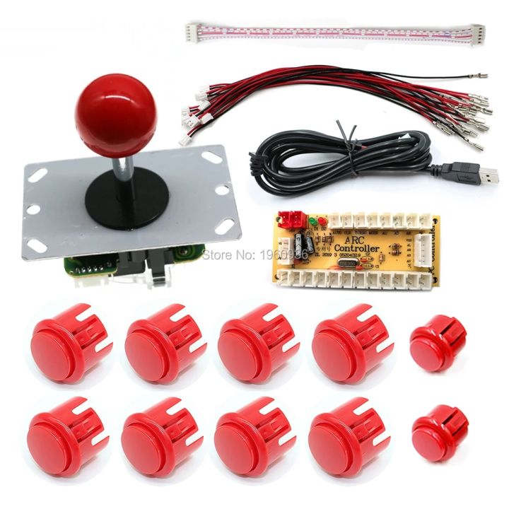 【Limited-time offer】 Kit Arcade Joystick Diy Set Pc Raspberry Pi Zero ...