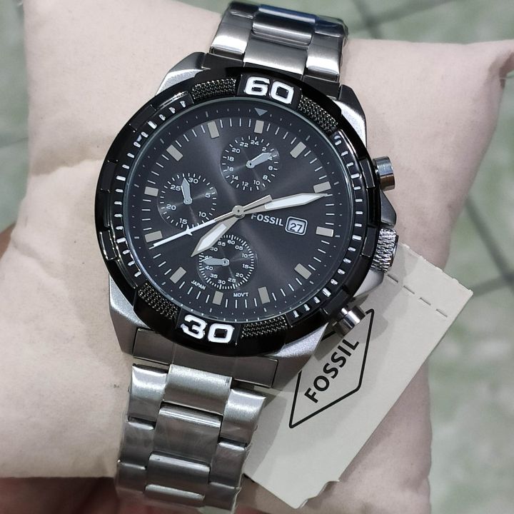 Original Fossil Men Bronson Chronograph Watch Actual Pic. U.S Grade ...