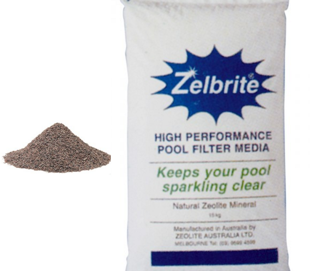 Zelbrite เซลล์ไบรท์ สารกรอง 15กก ซีโอไลท์ สำหรับเครื่องกรองทราย Zeolite ...