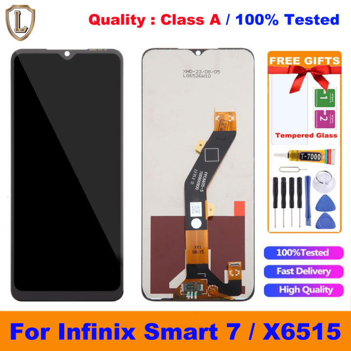 100% Tested LCD For Infinix Smart 7 X6515 LCD Screen And Touch ...