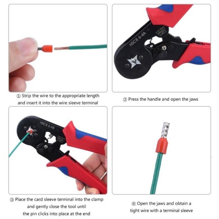 Electricians Choose Twin & Single Wire End Ferrules set Color Coded ...