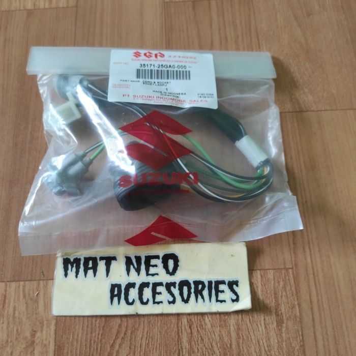 KABEL FITTING SOKET LAMPU SATRIA FU 150 BARONG FACELIFT 2014-2015 ORIG ...