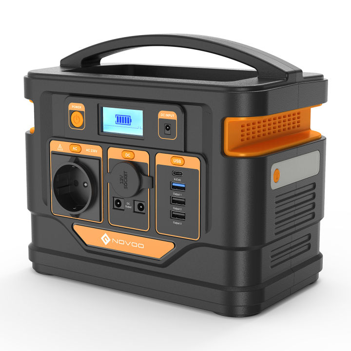 [NOVOO] 296Wh (80000mAh) Power Bank / Power Station with 300 Watts AC ...