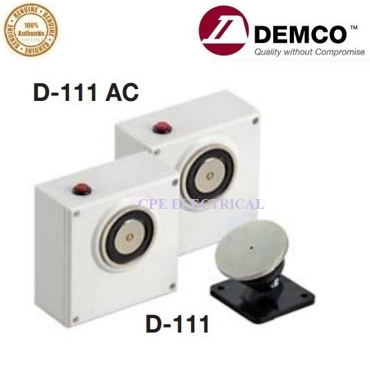 DEMCO MAGNETIC DOOR HOLDER D-111 24VDC / D-111 AC 240VAC | Lazada