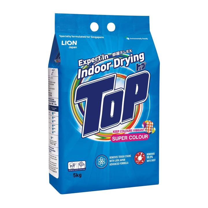 Top Detergent Powder - Super Colour - 5KG | Lazada Singapore