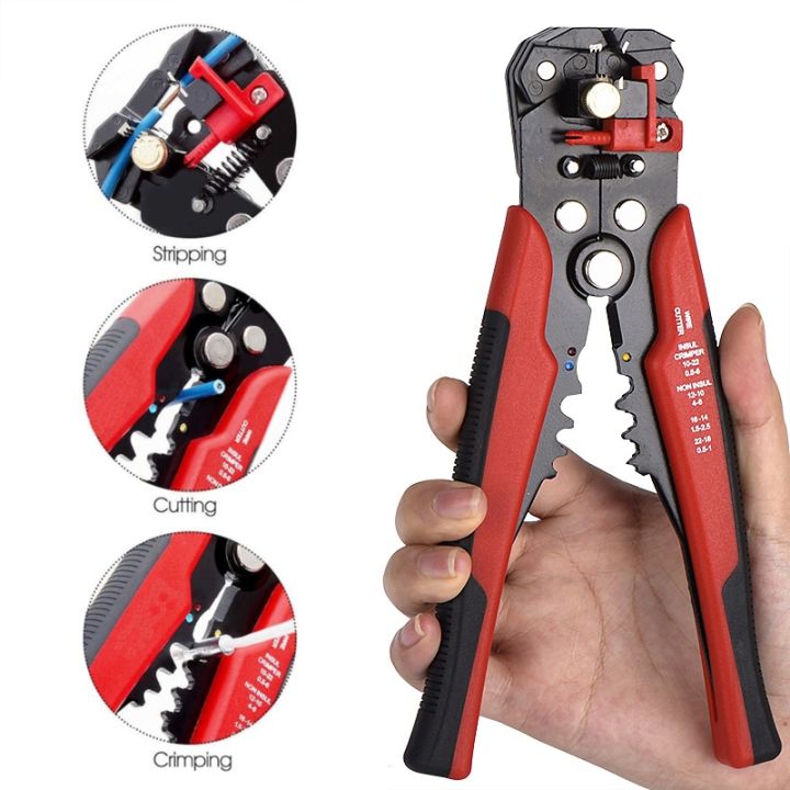 NEXA Professional Automatic Wire Striper Cutter Stripper Crimper Pliers ...
