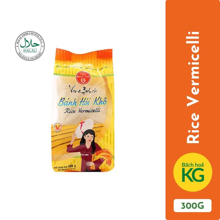 Bich Chi rice vermicelli 300g - Bánh hỏi khô Bích Chi 300g - Kek kering ...