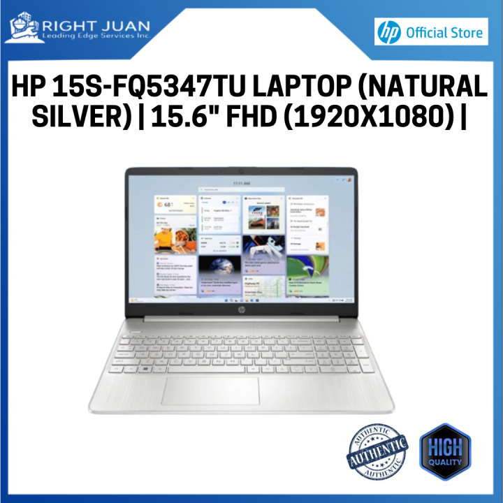 HP 15S-FQ5347TU Laptop (Natural Silver) | 15.6" FHD (1920X1080 ...