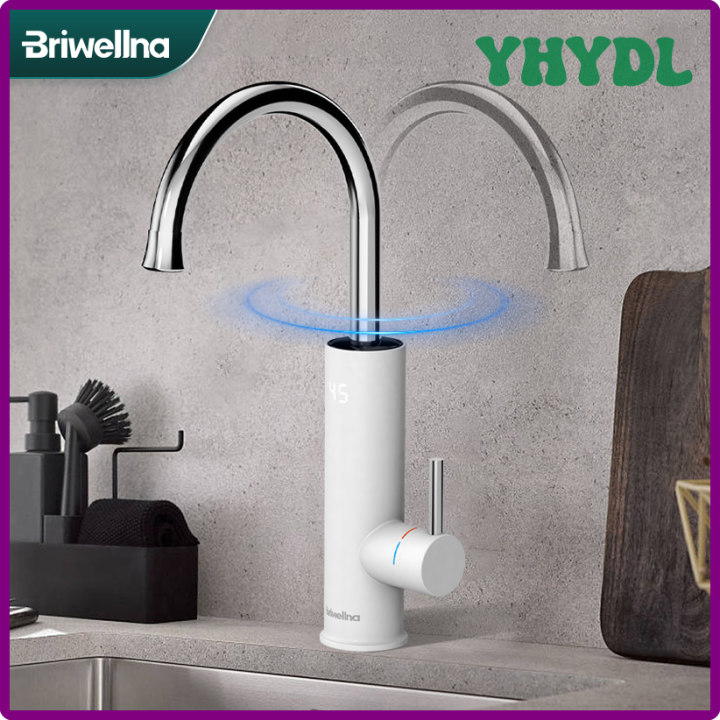 YHYDL Briwellna Electric Water Heater Flowing Kitchen Faucet 2 in 1 ...