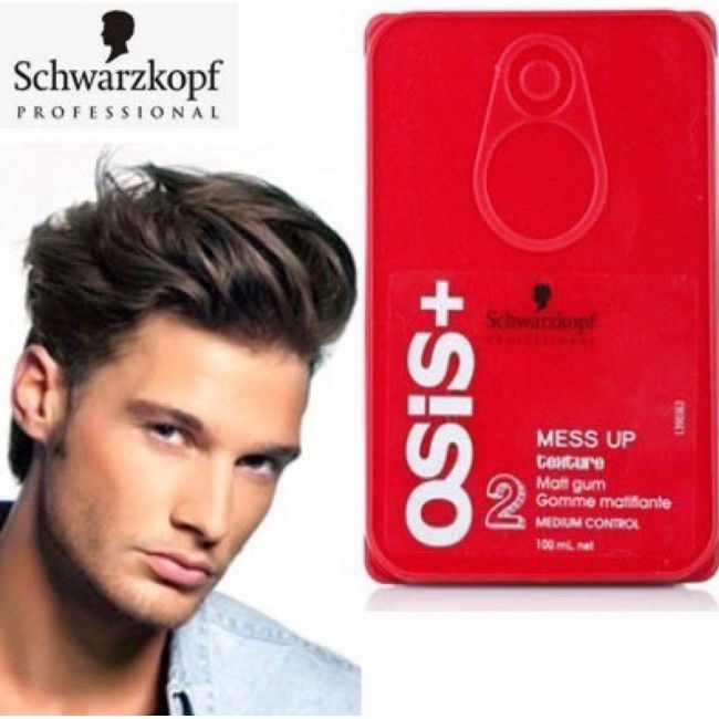 Schwarzkopf OSIS+ Mess up matt paste - Medium control 100ml แว็กซ์จัด ...