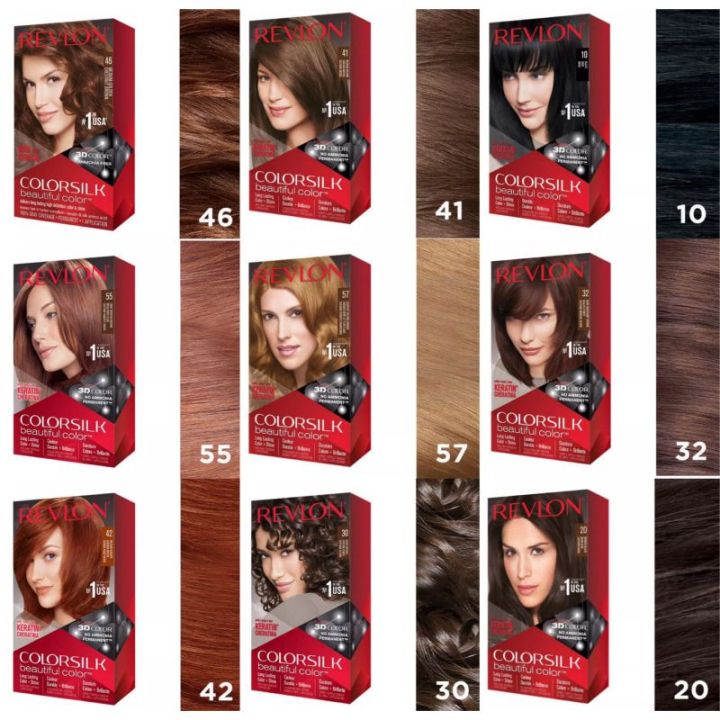 REVLON colorsilk hair color/cat rambut | Lazada Indonesia