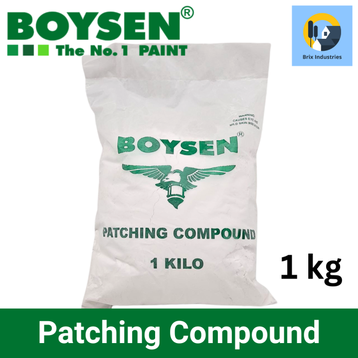Boysen Patching Compound 1kg Bag Powder-Type Mixed Putty Brix ...