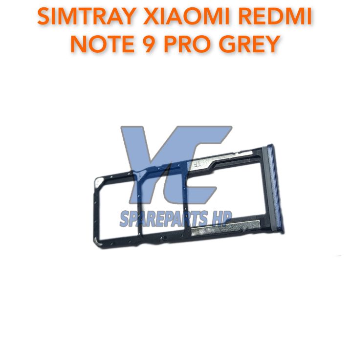 Simtray Sim Lock Xiaomi Redmi Note 9 Pro Original Baru | Lazada Indonesia