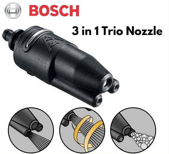 BOSCH TRIO NOZZLE 3-IN-1 FOR ALL AQUATAK RANGE - F016800583 | Lazada