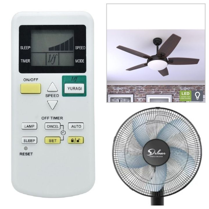 The all-new RM-F2405 upgraded universal electric fan remote control can ...