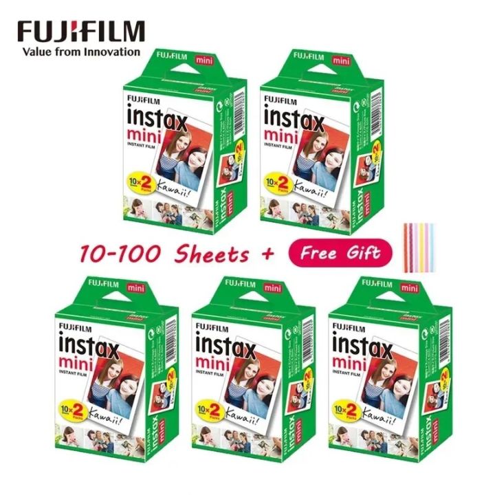 10/20/40/50/100/200 Sheets Fujifilm instax Mini 12 11 9 7+ 90 3 Inch ...