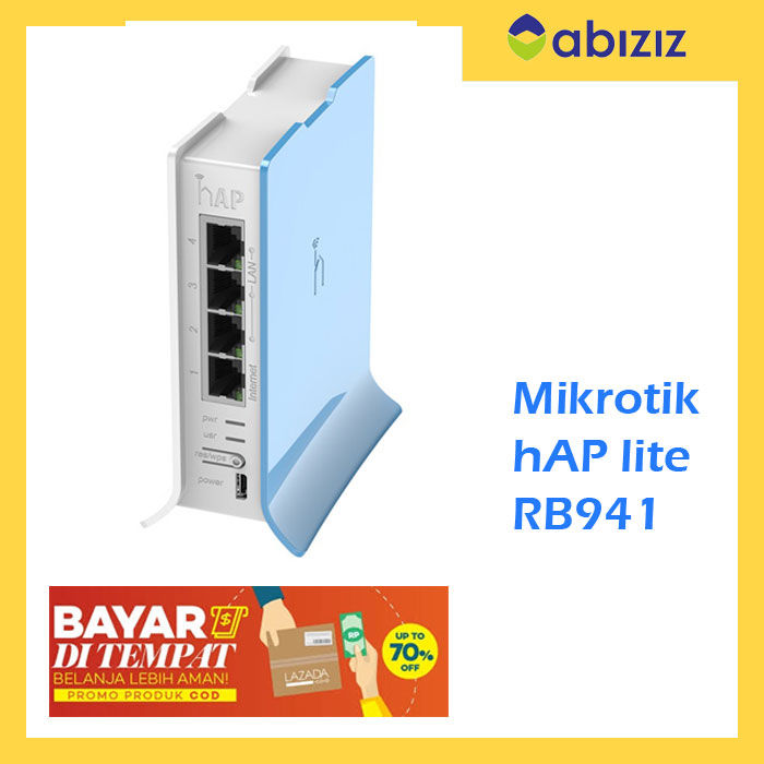 Mikrotik Router RB941-2nD-TC HAP Lite / Mikrotik RB941 | Lazada Indonesia