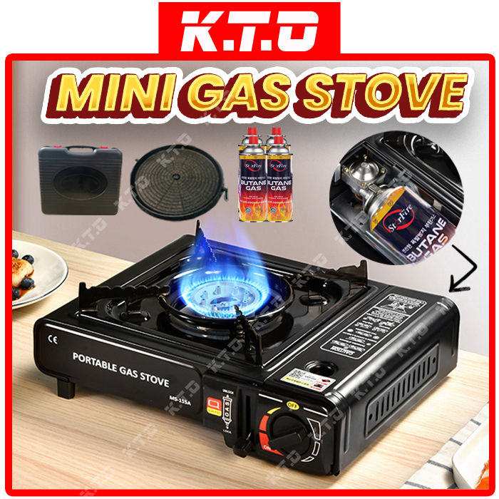 Portable Outdoor Mini Butane Gas Stove with Carrying Case / Steamboat ...