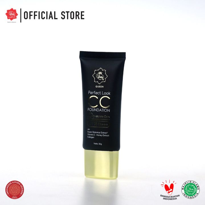Viva Queen Perfect Look CC Foundation with Vitamin E, Collagen & SPF 35 ...