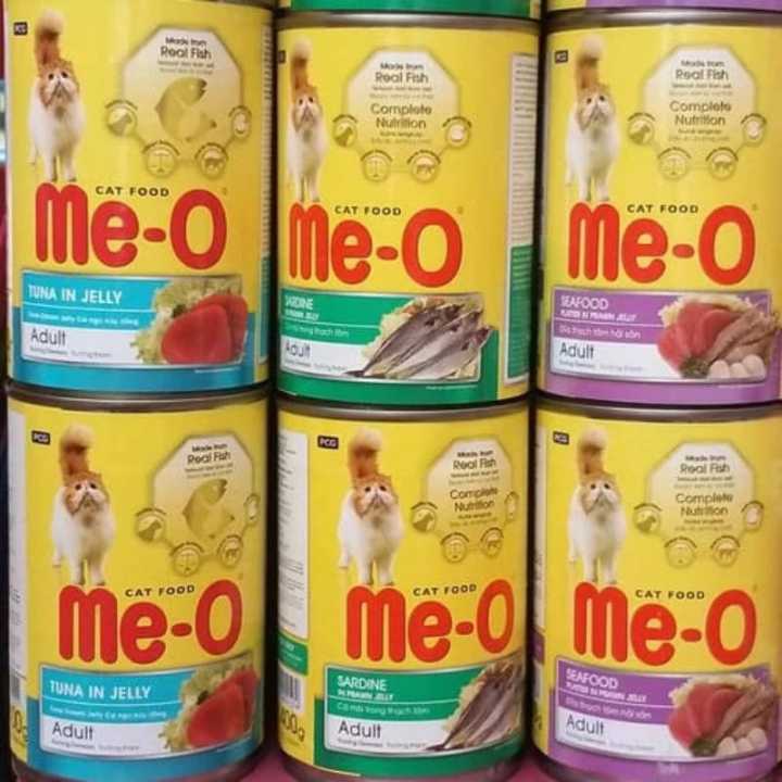 MeO Kaleng 400gr / Wet Cat Food / Makanan Kucing Basah 400 gram ...