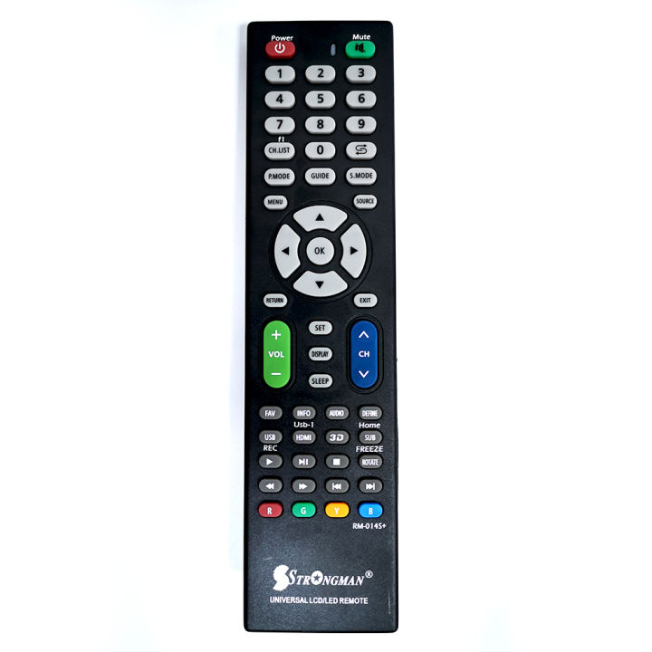 STRONGMAN RM-014S+ Universal LED/LCD Remote Control TV Universal remote ...