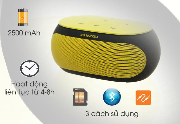 Loa Bluetooth Awei Y200 ( Like New ) | Lazada.vn