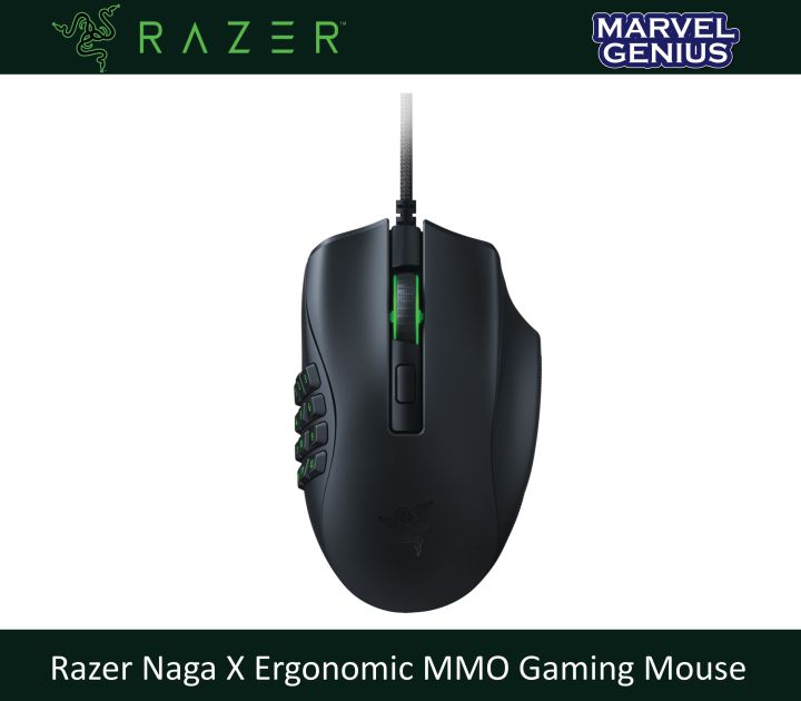 Razer Gaming Mouse I Naga Pro Modular Wireless Mouse | Razer Naga X ...