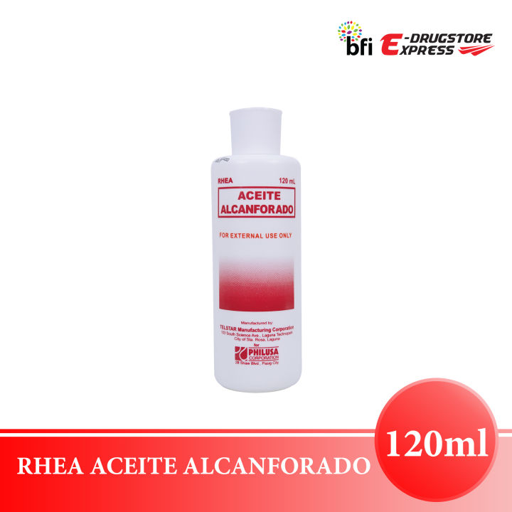 BFI E-Drugstore Rhea Aceite Alcanforado 120ml | Lazada PH
