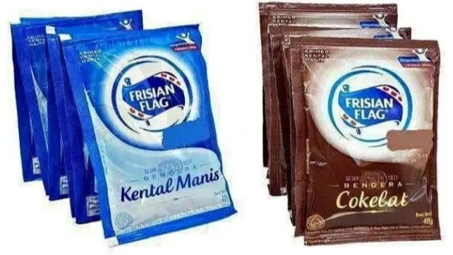 SUSU SACHEAT KENTAL MANIS BENDERA FRISIAN FLAG SACHEAT/RENCENG(TERJAMIN ...
