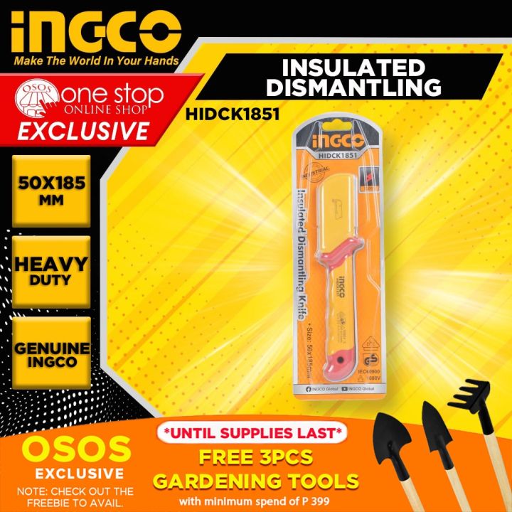 Ingco Insulated Dismantling Knife HIDCK1851 •OSOS• | Lazada PH