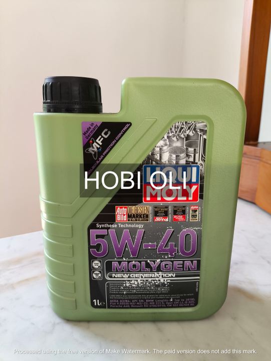 LIQUI MOLY Molygen New Generation 5W-40 1L ASLI | Lazada Indonesia