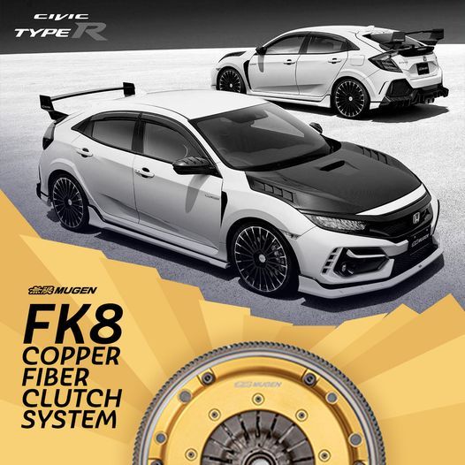 Mugen Copper Fiber Clutch System Honda Civic FK8 Type R | Lazada