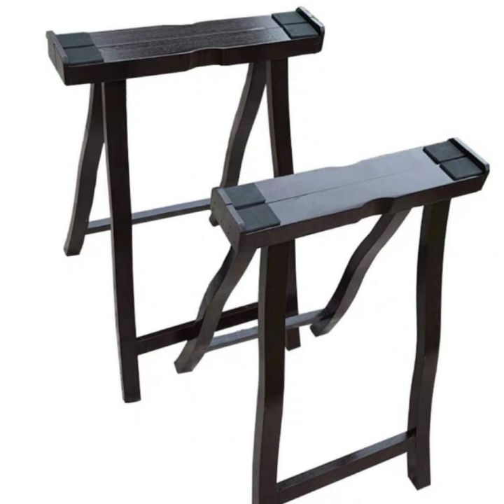 【Ishaoken】Guzheng Leg Rack Solid Wood Shelf Portable Zheng Stand ...