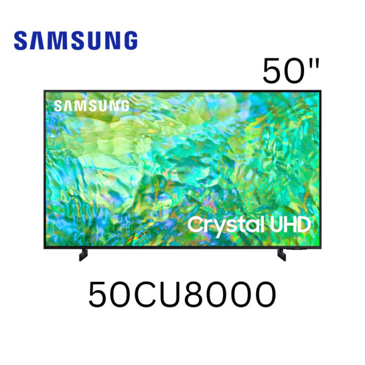 Samsung Smart TV 50 inch 50CU8000 Crystal UHD 4K UA50CU8000 50 ...